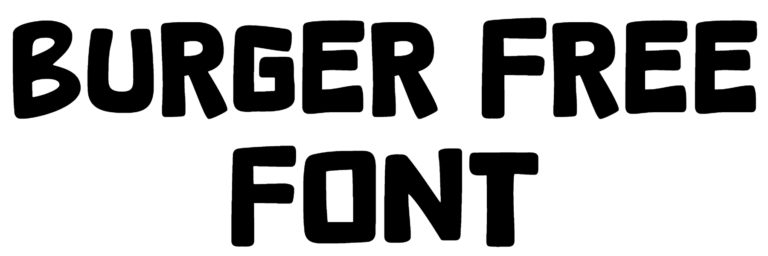 Burger Free Font - DafontStyle