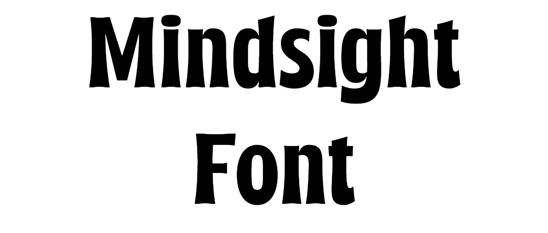 Mindsight Font - Dafont