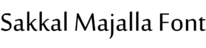 Sakkal Majalla Font - Dafonts Style