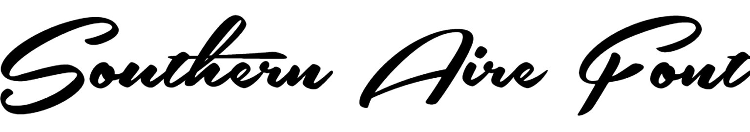 Southern Aire Font - Dafont Style