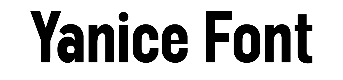 Yanice Font - Dafont Style