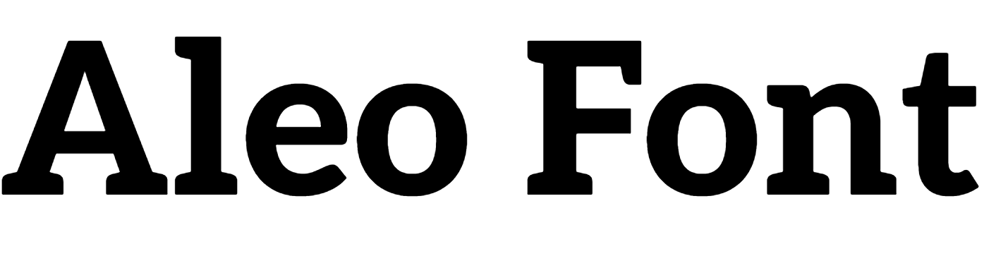 Aleo Font - Dafont Style
