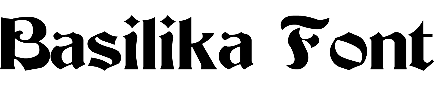 Basilika Font - Dafont Style