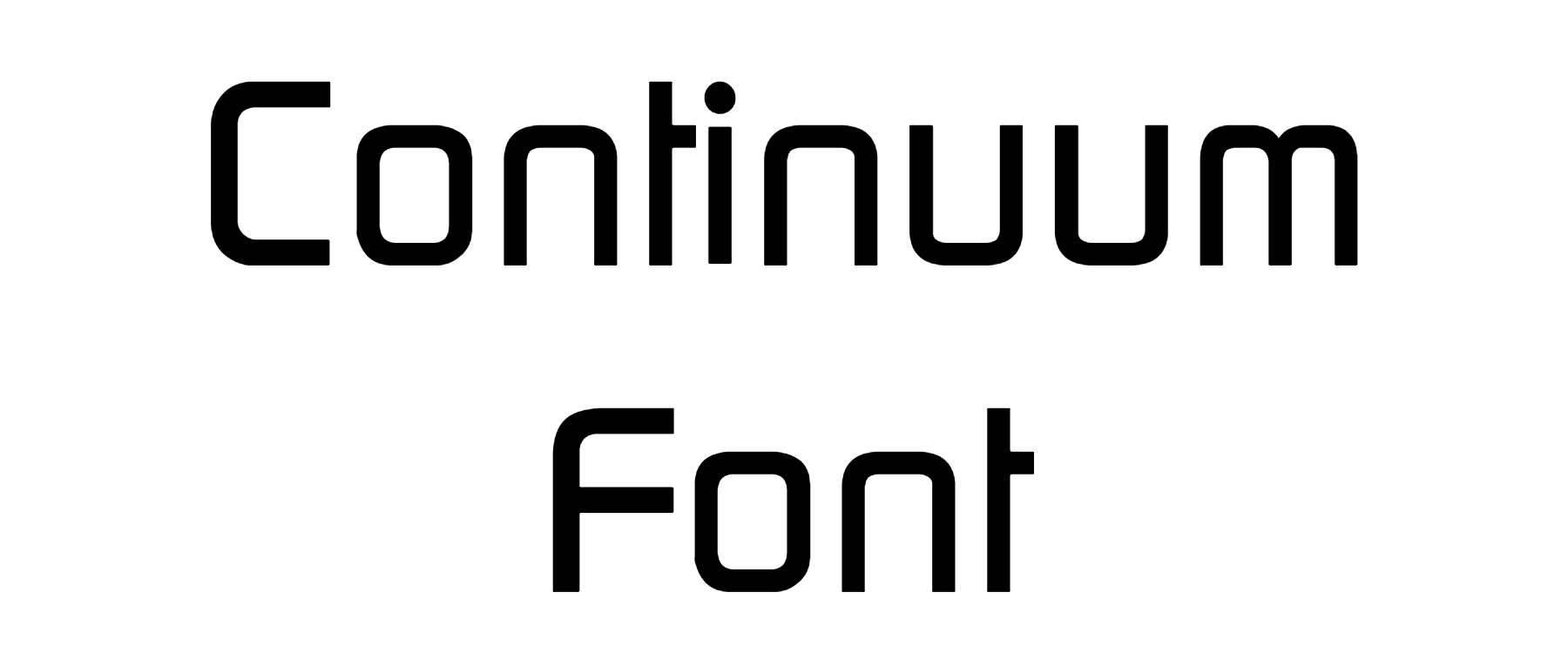 Continuum Font - DafontStyle