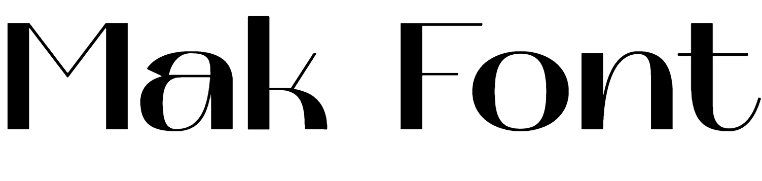 Mak Font - DafontStyle