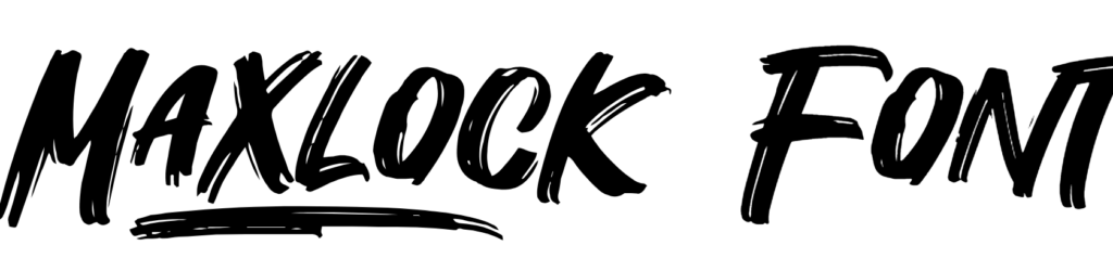 Maxlock Font - DafontStyle