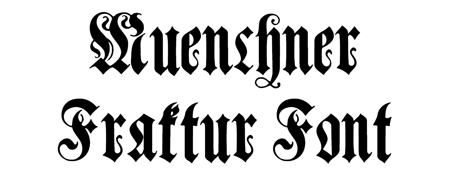 Muenchner Fraktur Font - Dafont Free Font