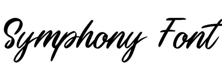 Symphony Font - DafontStyle