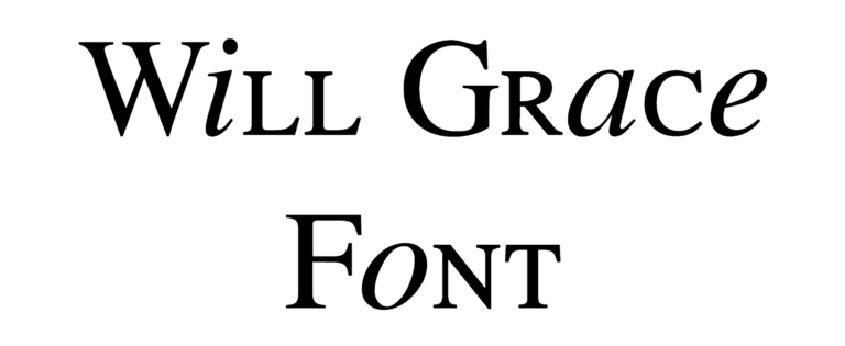 Will Grace Font - Dafont Style
