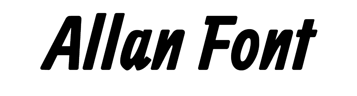 Allan Font - Dafont Style