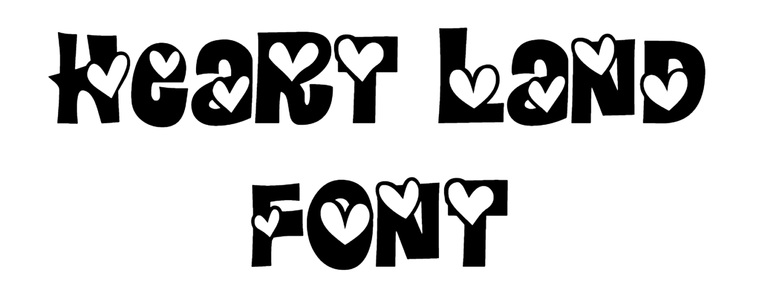 Heart Land Font - DafontStyle