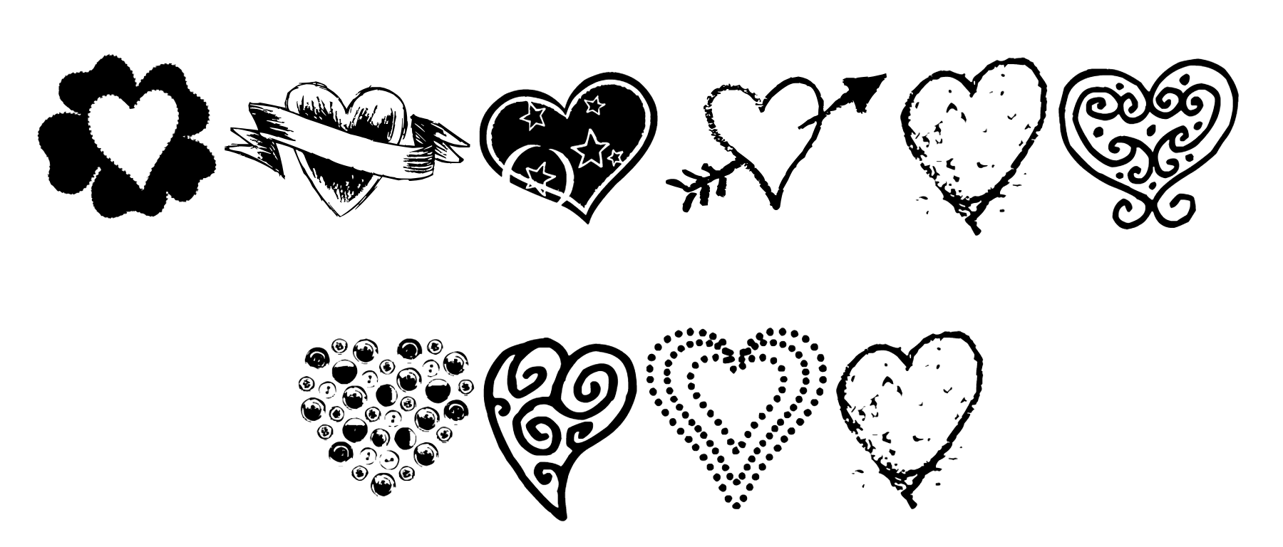 Heartz Font - DafontStyle