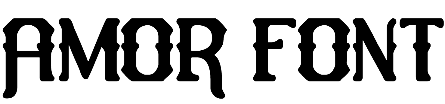Amor Font - DaFоит 𝓈𝓉𝓎𝓁𝑒
