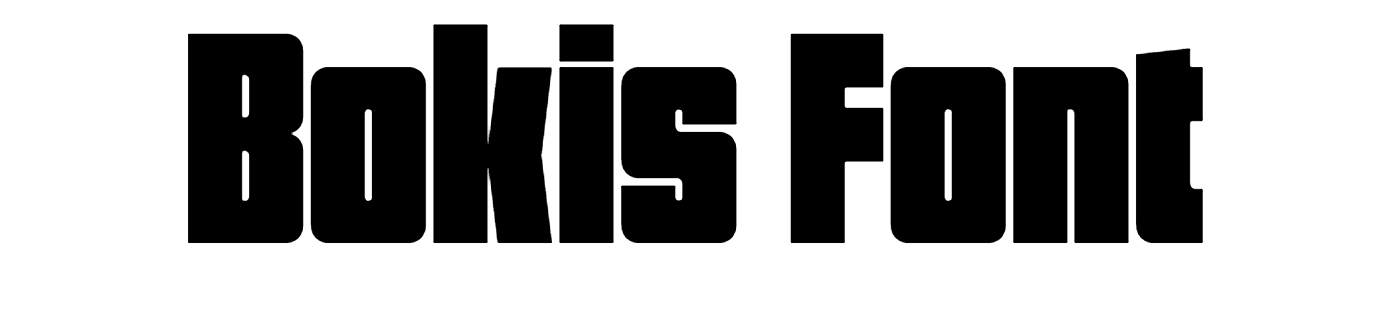 Bokis Font - Dafont Free Font