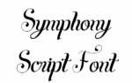 Script Font - Dafont Free Font