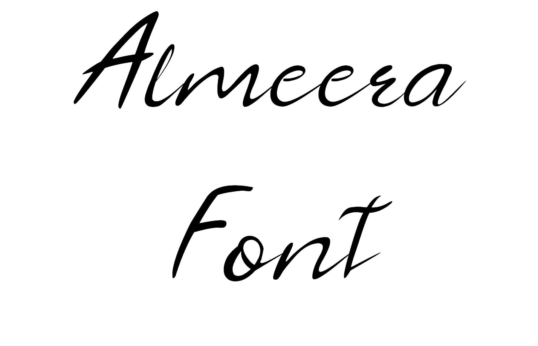 Almeera Font - Dafont Free Font