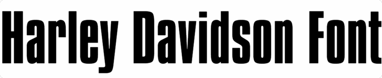 Harley Davidson Font - Dafont Free Font