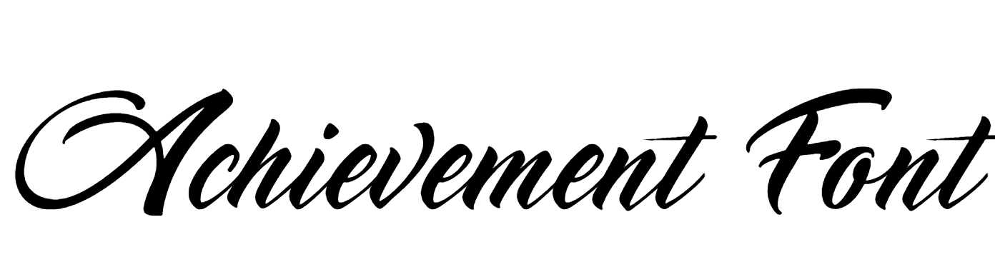 Achievement Font - Dafont Style