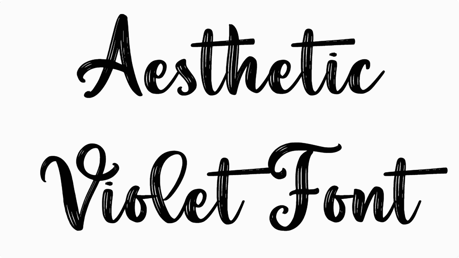 Aesthetic Violet Font - Dafont Style