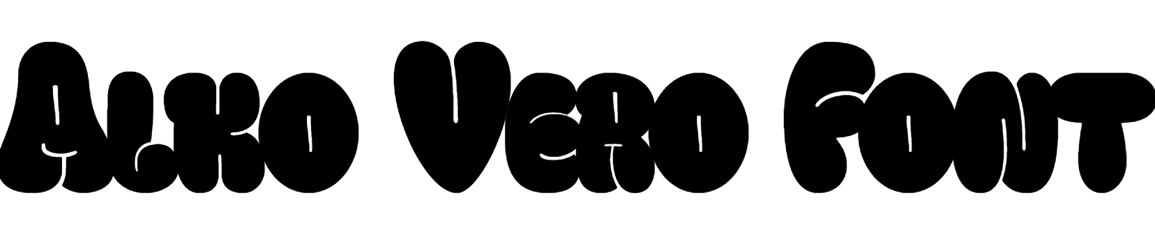 Alko Vero Font - Dafont Style