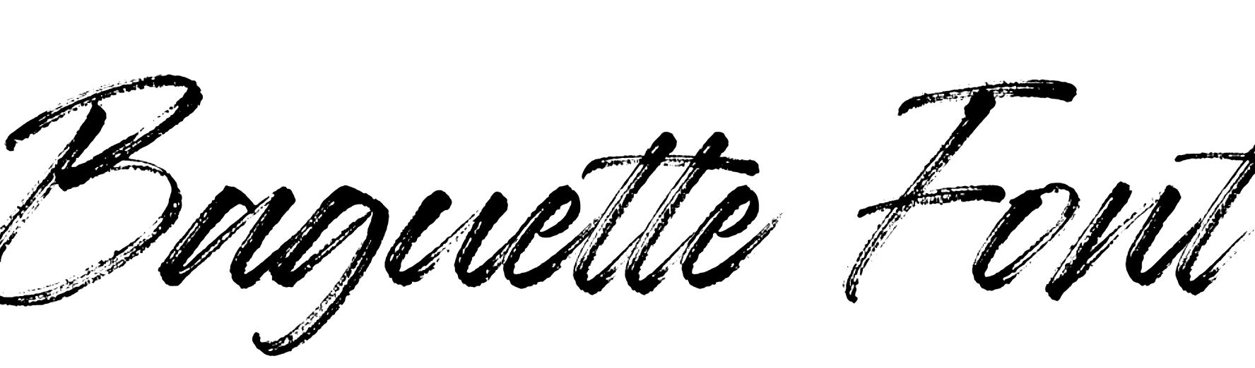 Baguette Font - Dafont Style