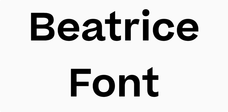 Beatrice Font - DafontStyle