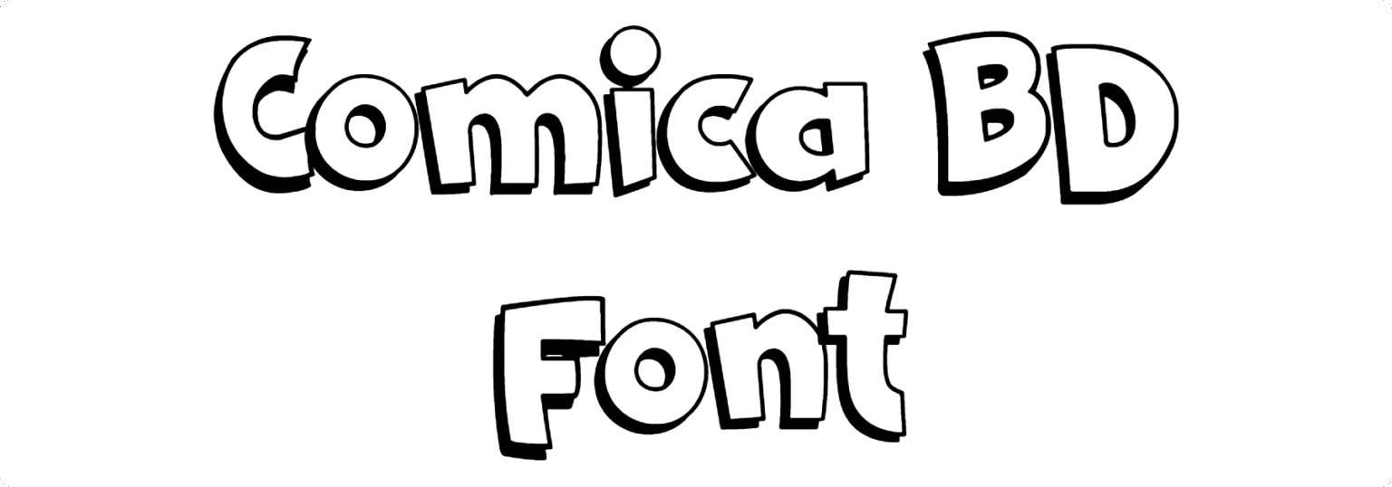 Comica BD Font - Dafont Style