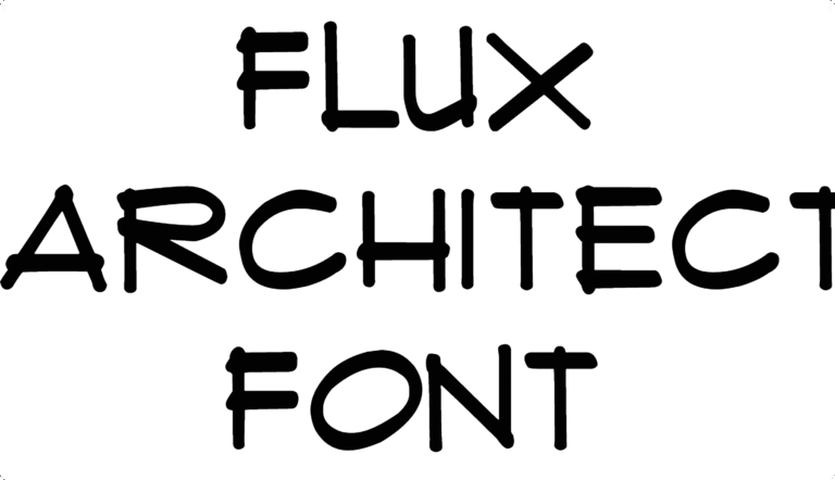 Flux Architect Font - Dafont Style