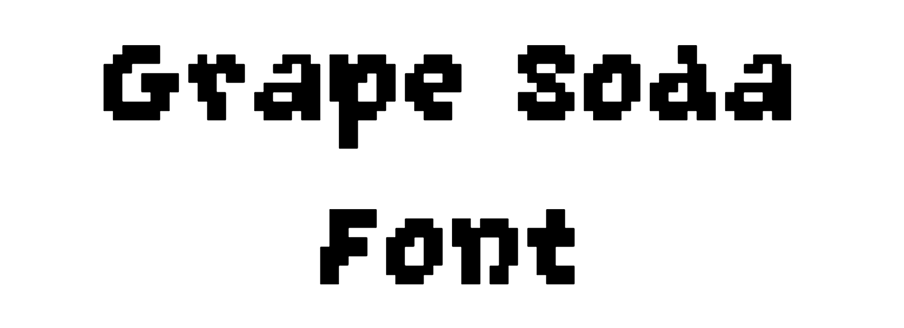 Grape Soda Font - Dafont Style