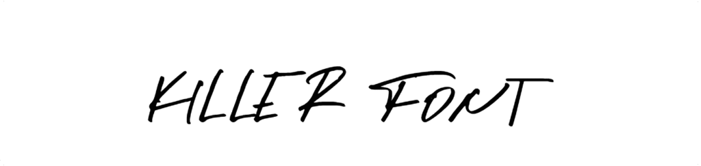 Killer Font - Dafont Style