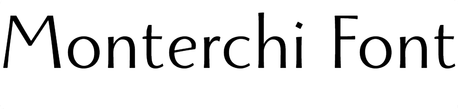 Monterchi Font - DafontStyle