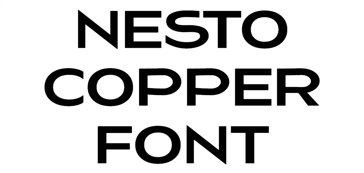 Nesto Copper Font - DafontStyle