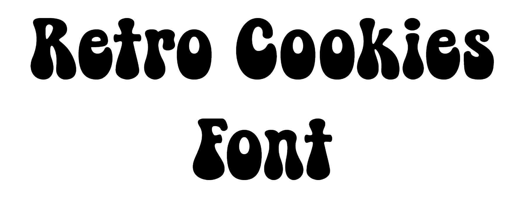 Retro Cookies Font - DafontStyle