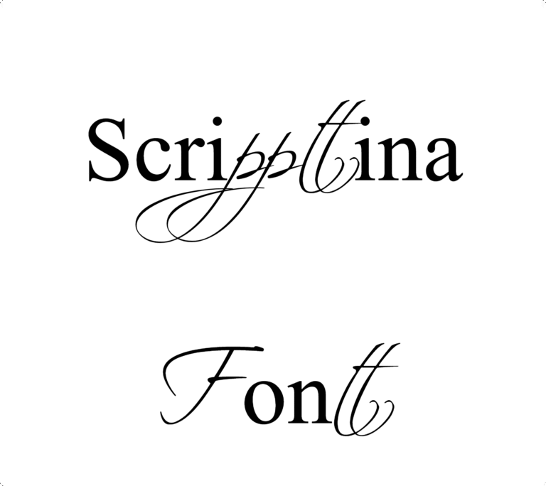 Scriptina Font - Dafont Style