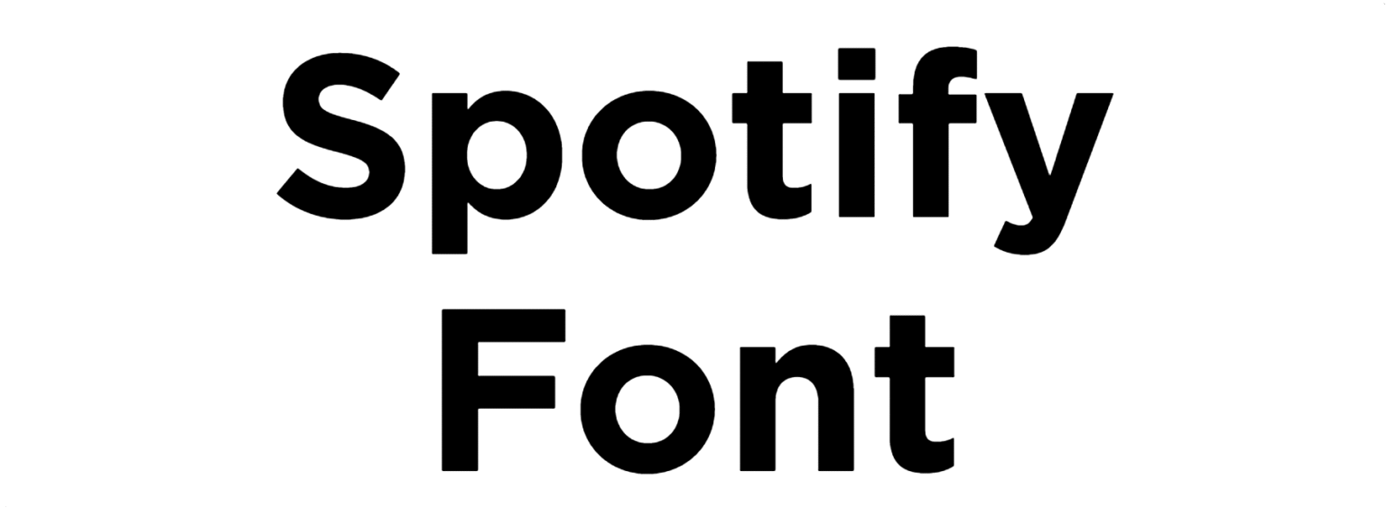 Spotify Font - Dafont Style