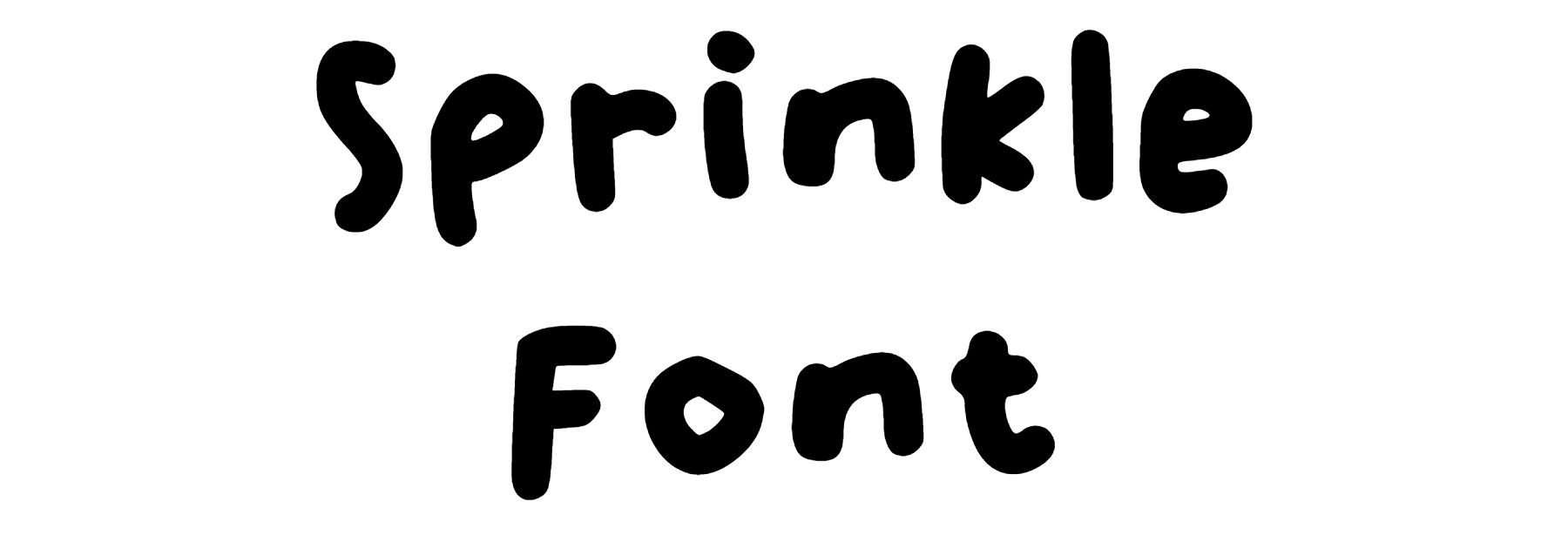 Sprinkle Font - DafontStyle