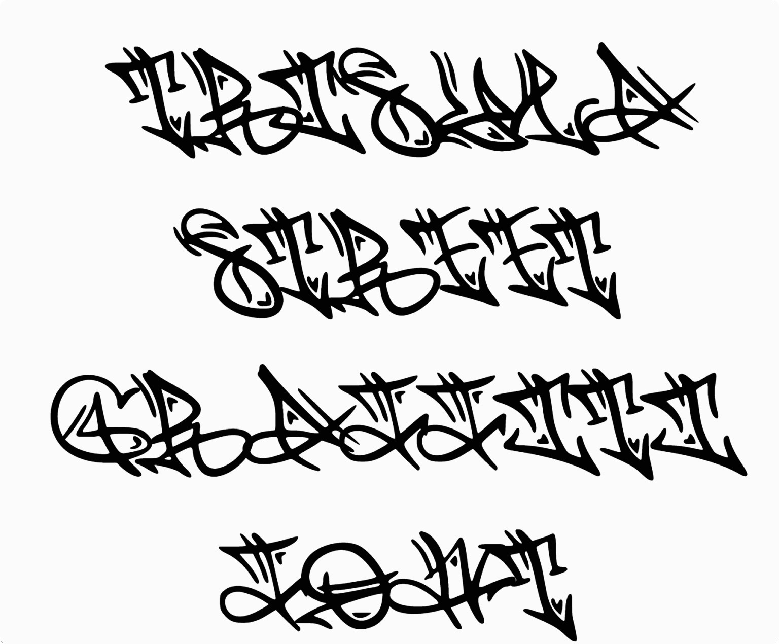Download free Graffiti Fonts