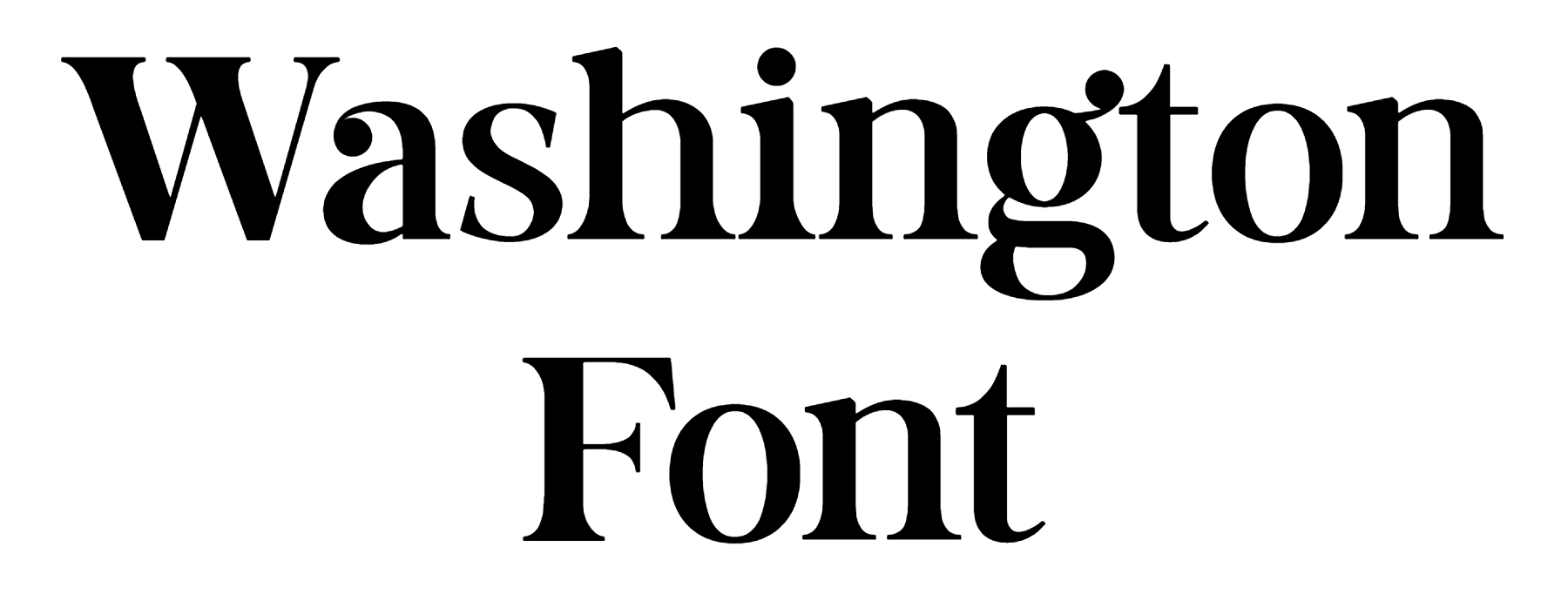 Washington Font - DafontStyle