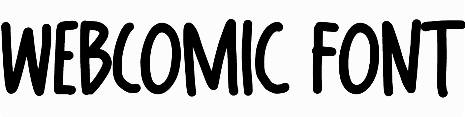 WebComic Font - DafontStyle