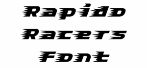 Rapido Racers Font - DafontStyle