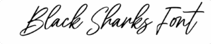 Black Sharks Font - Dafont Style
