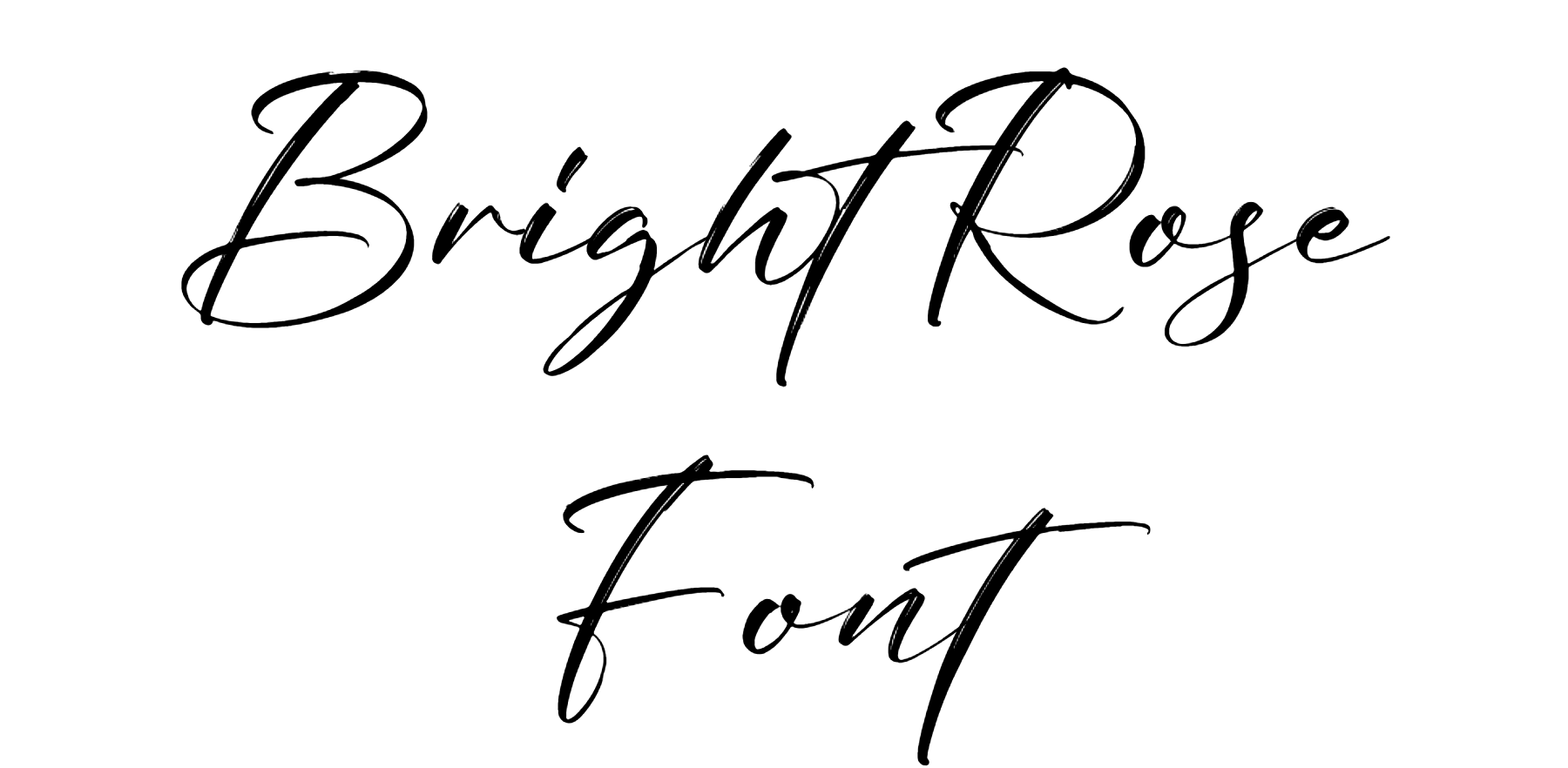 Bright Rose Font - DafontStyle