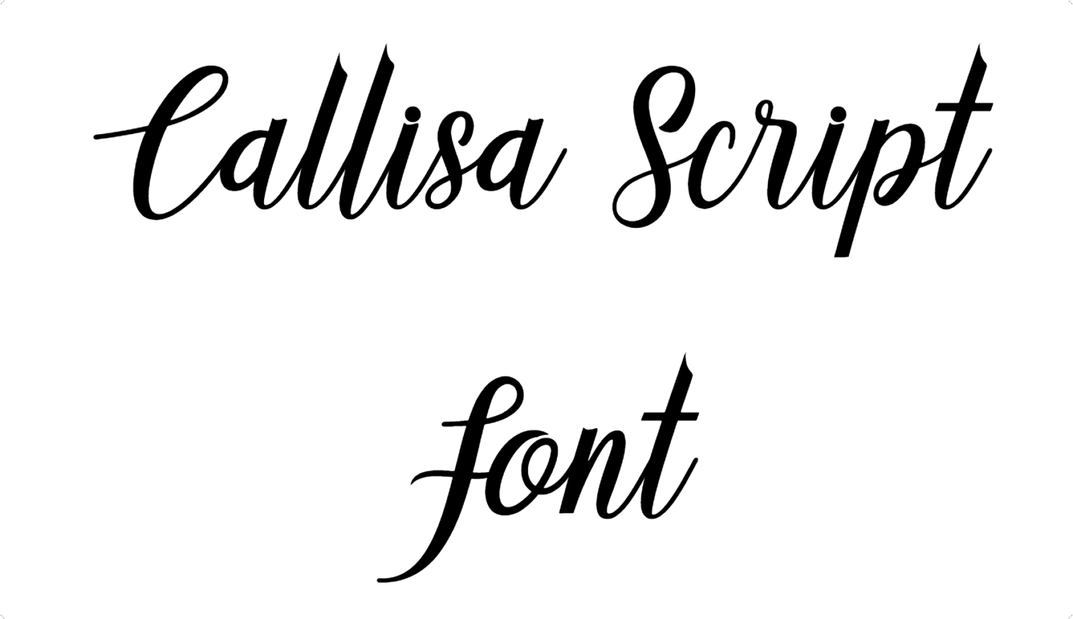 Calligraphy fonts | Dafont