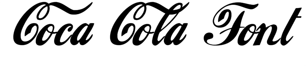 Coca Cola Font - DafontStyle