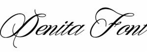 Denita Font - Dafont Style
