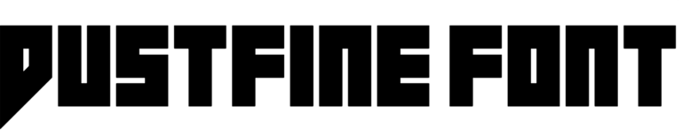 Dustfine Font - Dafont Style
