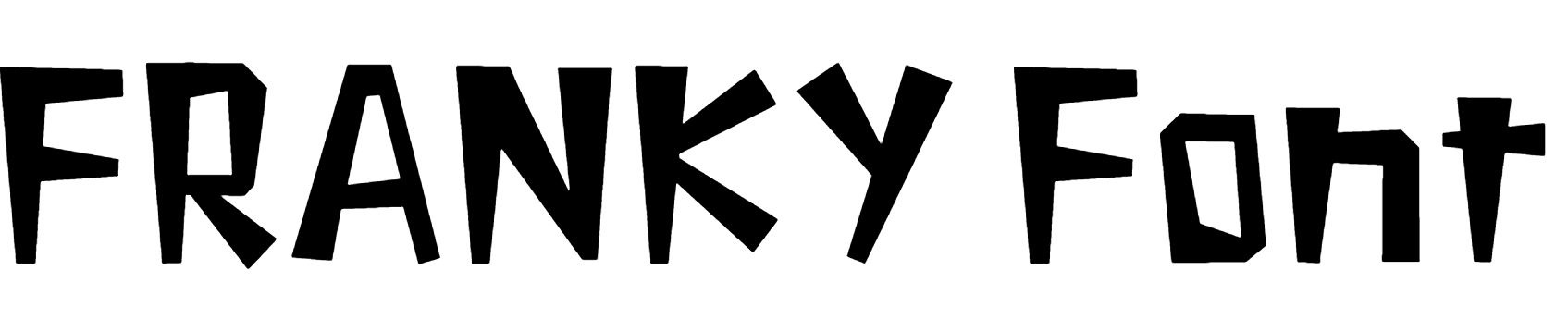 FRANKY Font - Dafont Style