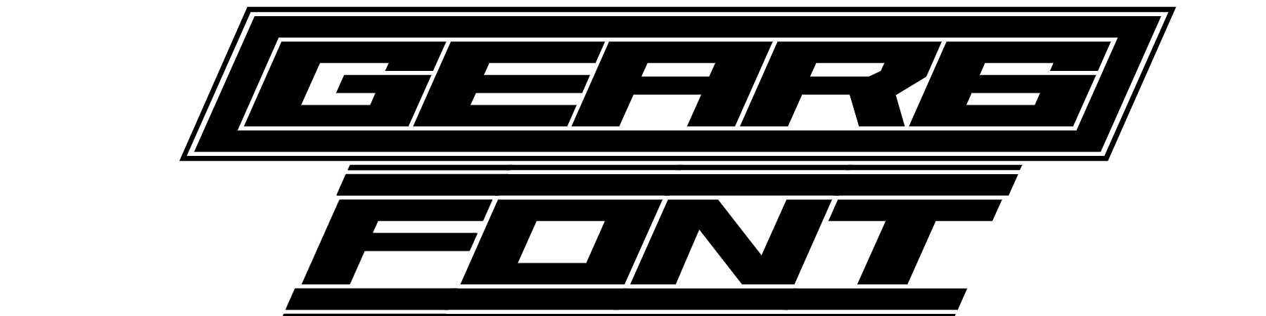 Gear6 Font - Dafont Style