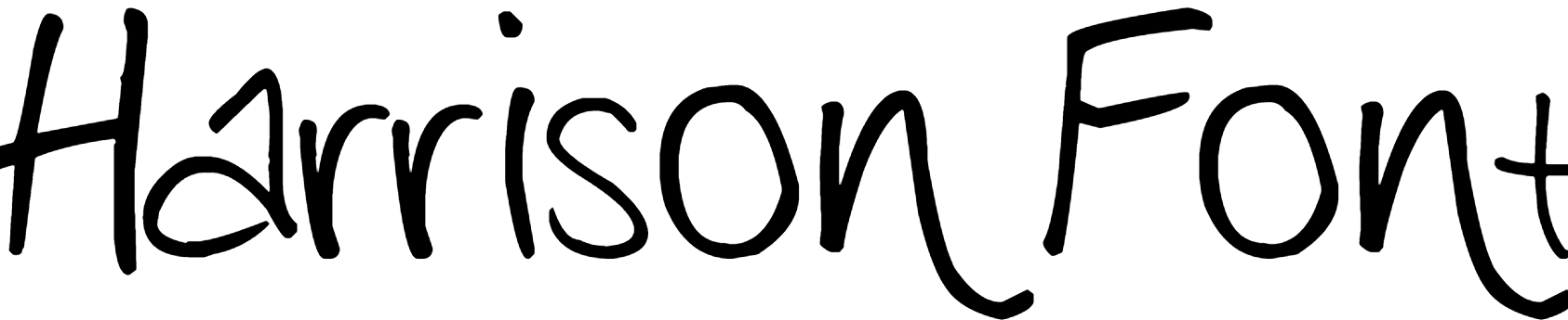 Harrison Font - Dafont Style