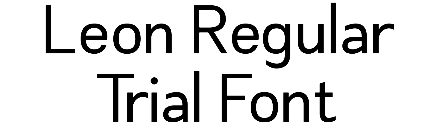 Leon Regular Trial Font - Dafont Style